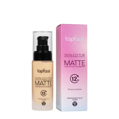 Topface Skin Editor Matte Long Lasting Foundation – Primadona.beauty