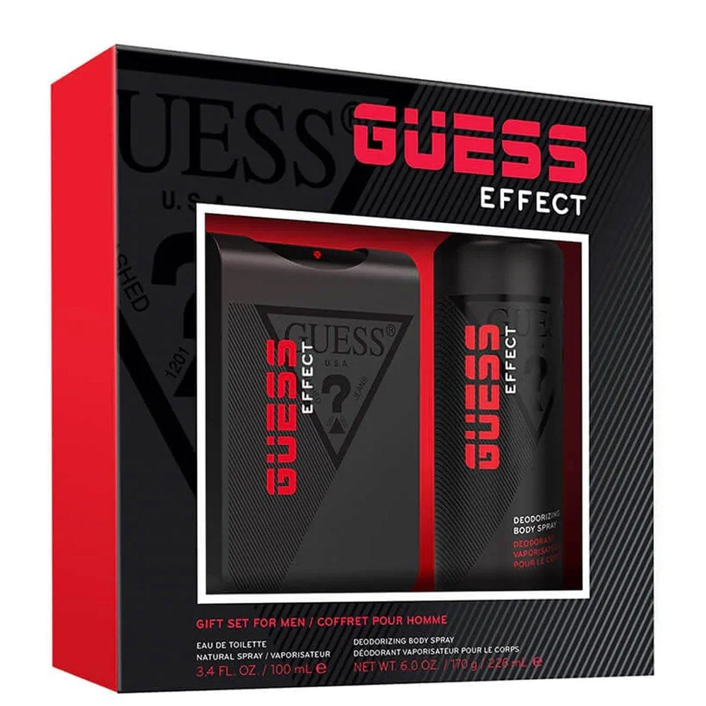 GUESS EFFECT 2Pc Gift Set For Men EDT 100ML – Primadona.beauty